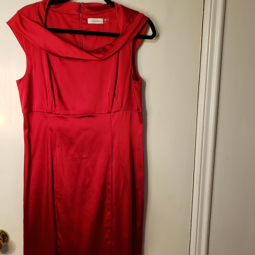 Calvin Klein Red Dress - Gem